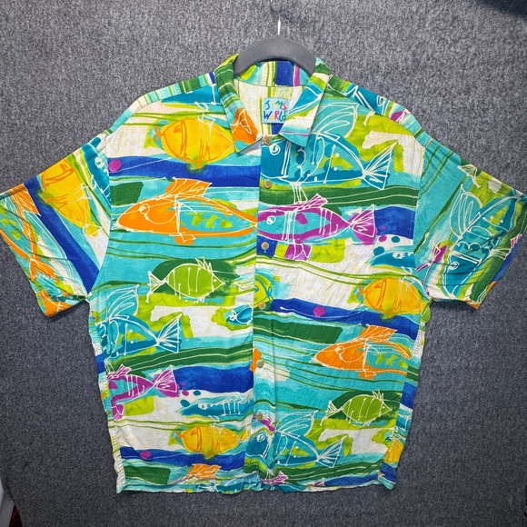 Jams World | Shirts | Jams World Vintage Mens Hawaiian Button Down ...